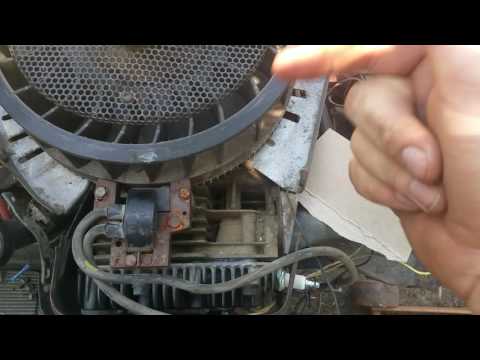 $100 lawn tractor repairs intalling new magneto