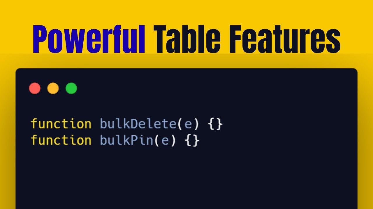 Advanced CRUD Web App with Google Sheets | Bulk & Sorting | Part 2