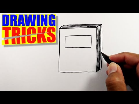 How to draw a closed book step by step easy | Easy Drawing Ideas