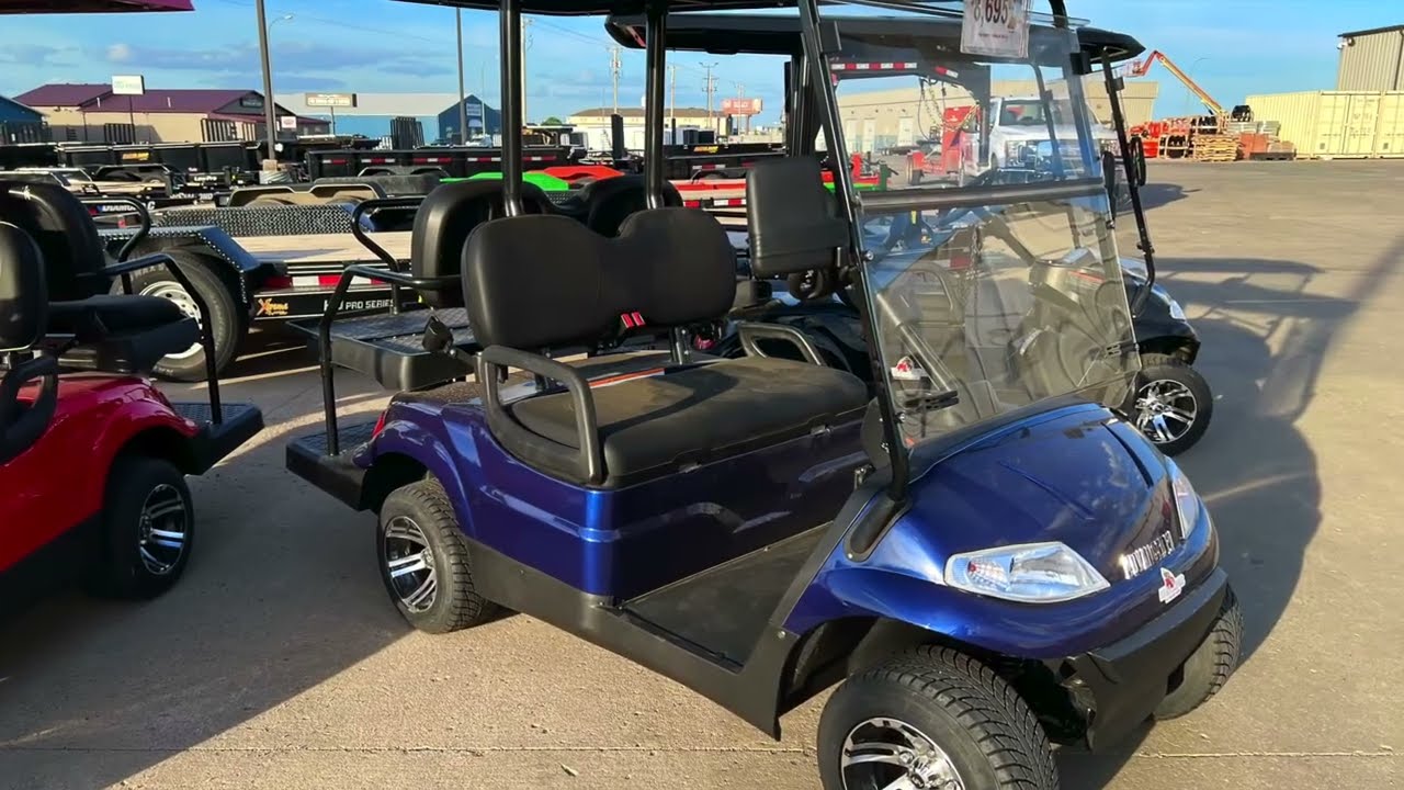 Advanced EV Advent Electric Golf Cart Packs Features/Tech in a Sleek Affordable Package Under $9000!