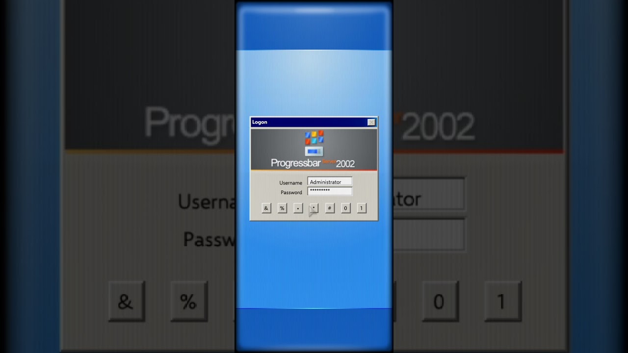 Progressbar Server 2002 Master