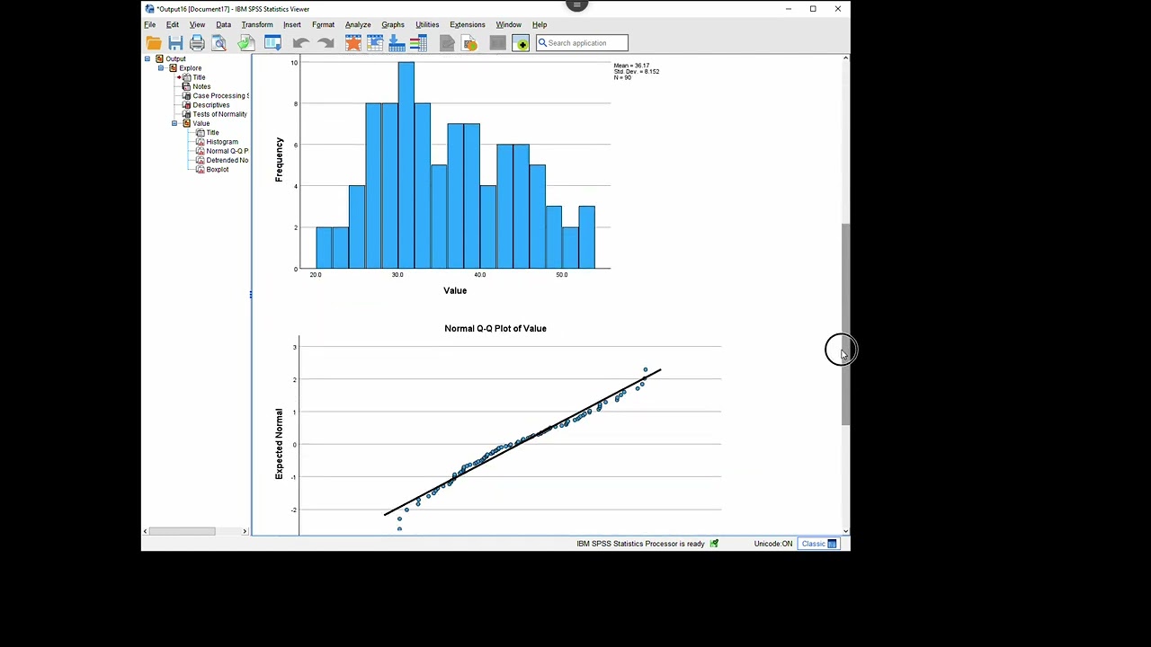 Checking ANOVA assumptions in SPSS
