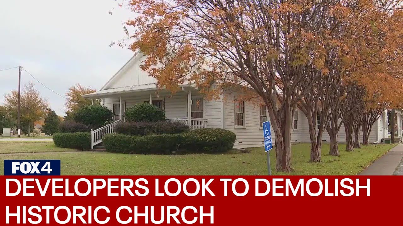 Coppell developer proposes new mixed-use building at site of historic church