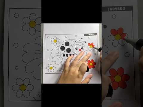 Ladybug Coloring Challenge: Let's Get Creative! π #coloring #coloringpages #coloringforkids
