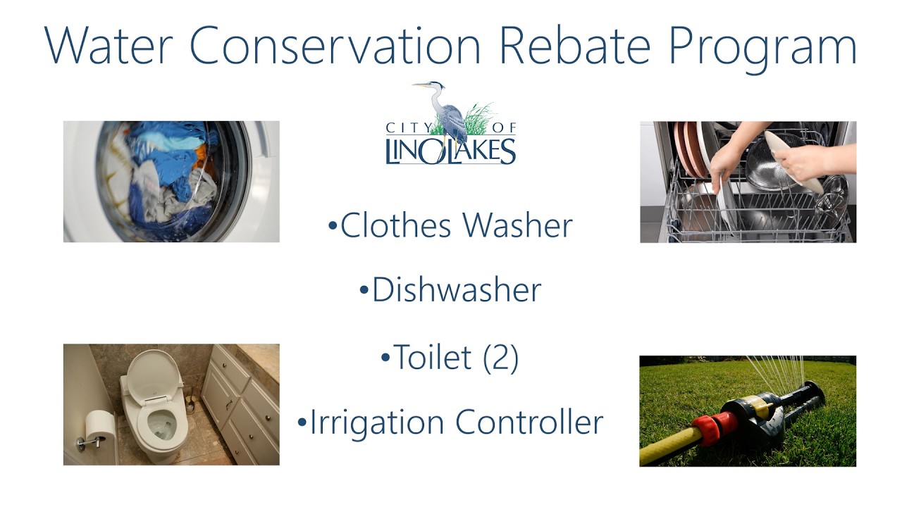 Lino Lakes Water Conservation Rebate Program