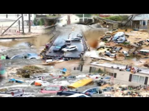 MASSIVE CHAOS IN USA TODAY STORMS AND FLOODS CAUGHT ON CAMERA
