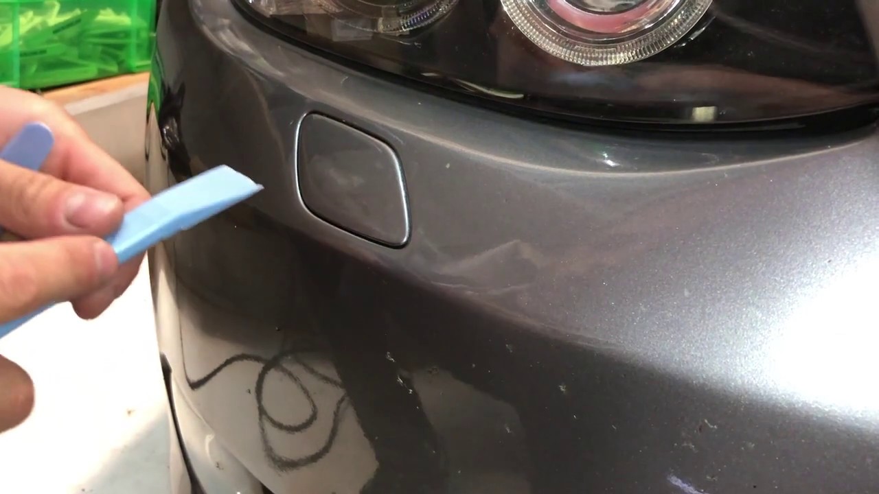 BMW 3 Series HID Headlamp Washer Cover Removal E90/E91/E92/E93 2007-2013