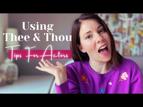 Using Thee and Thou: The Next Step