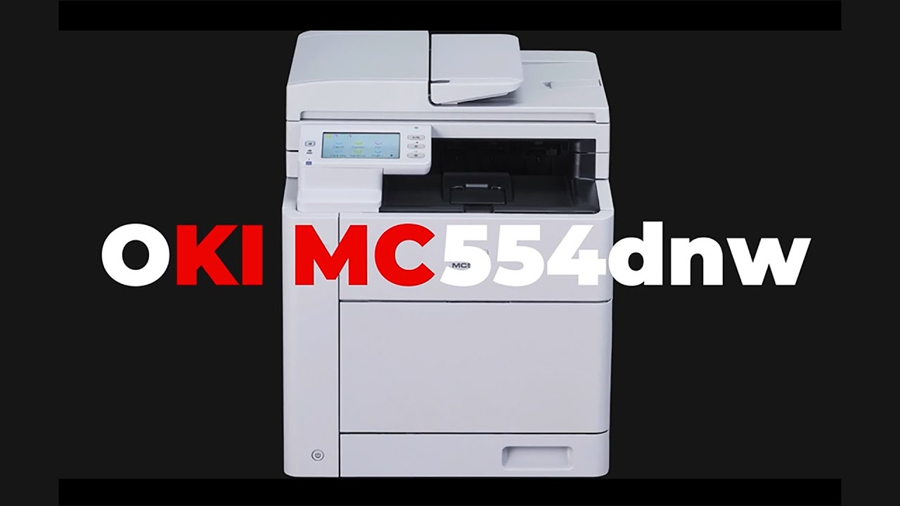 OKI MC554dnw A4 Colour Multifunction Printer