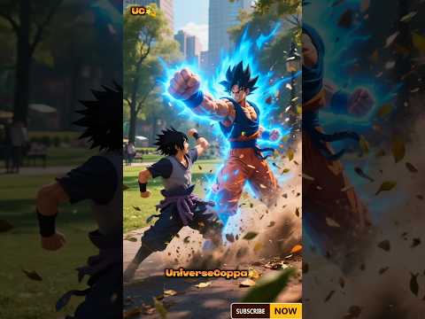 Goku Avenges Naruto: Epic Battle vs Sasuke! #shorts #feedshorts