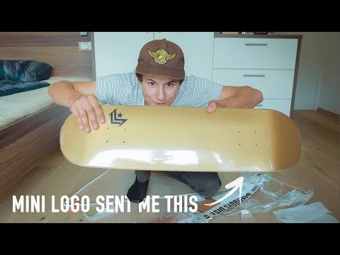 A Gift from Mini Logo Skateboards // A DREAM FOR ME !!