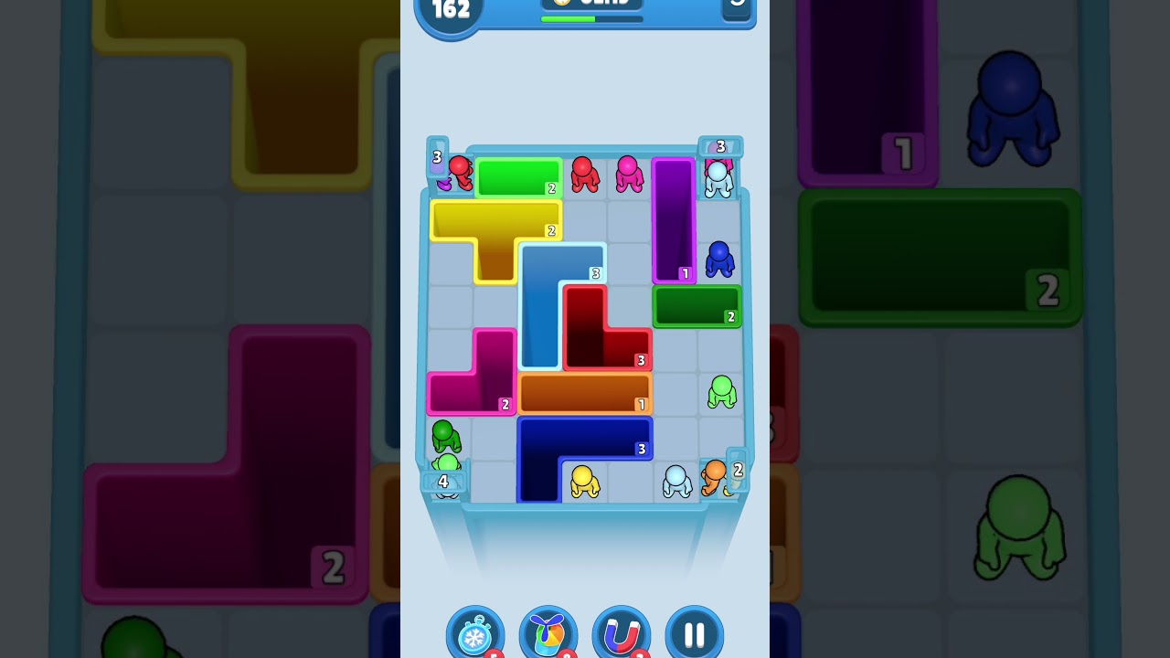 Drop Away Level 162 part solution walkthrough