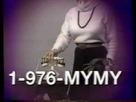 1987 1-976-MYMY "The talk line" TV Commercial