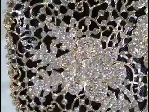 Gold & Silver Evening Clutch Bags Rhinestone Clutch - CrystalClutch.com