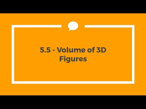 Volume of 3D Shapes-2 Video Lecture - Crash Course for Grade 9