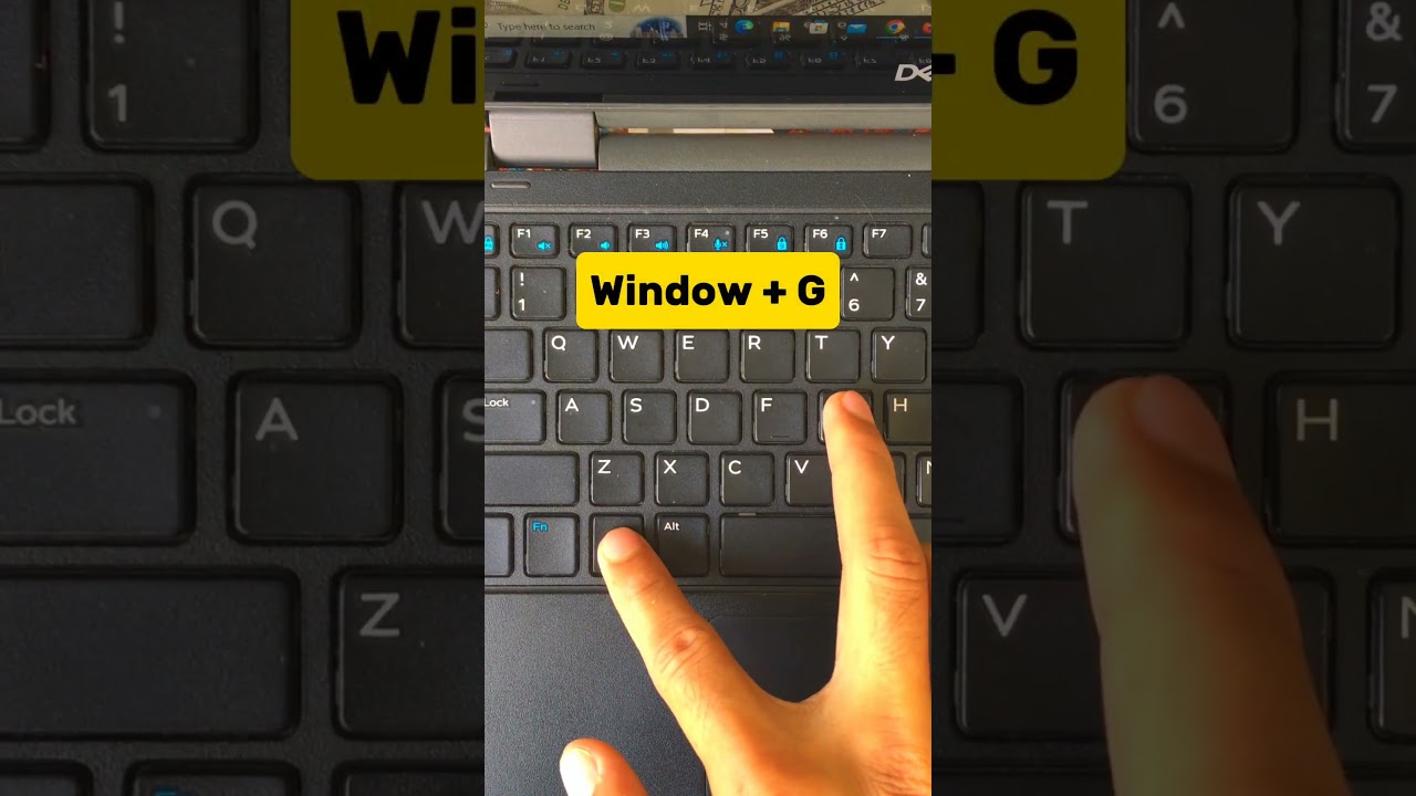 How To Open Xbox Game Bar With Keyboard Shortcut Key | Window Key Series | Key No 7 | Window + G