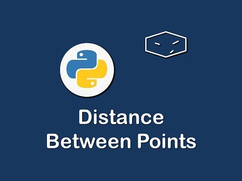 Learn distance between point in python - Mind Luster
