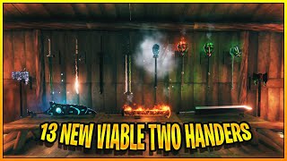 13 New Viable Two Handed Weapons at Valheim Nexus - Mods and community