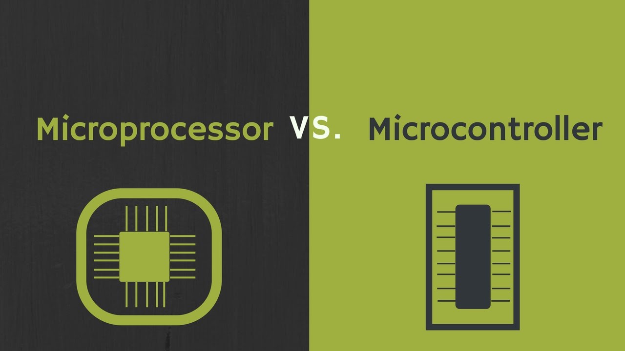Difference between Microprocessor and Microcontroller