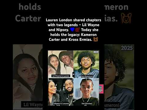 Lauren London shared chapters with two legends – Lil Wayne and Nipsey. Today she holds the legacy