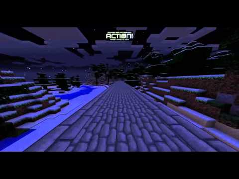 Worlds longest minecraft path! 48,756 blocks long!! Minecraft Project