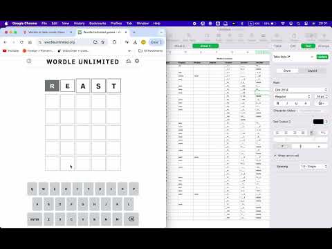 Wordle solver (NEW)