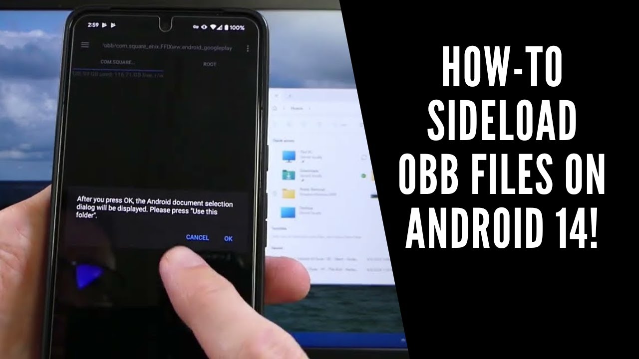 How-To Sideload OBB Files with Android 14!