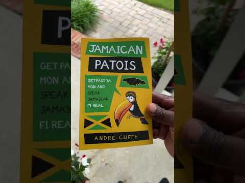 Jamaican Patois: Easy way to speak Jamaican. Available on Amazon and Audible.