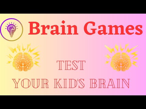 Brain Games||Brain Exercise||Brain Games for kids||Very Interesting Facts||Puzzle|Worksheets for kid