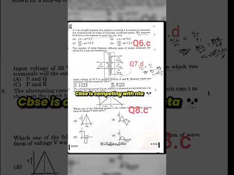 NTA vs Cbse 12th Board ???????? | #cbse #nta #cbse12thboard #physics #chemistry #maths #12thcbse #toppers