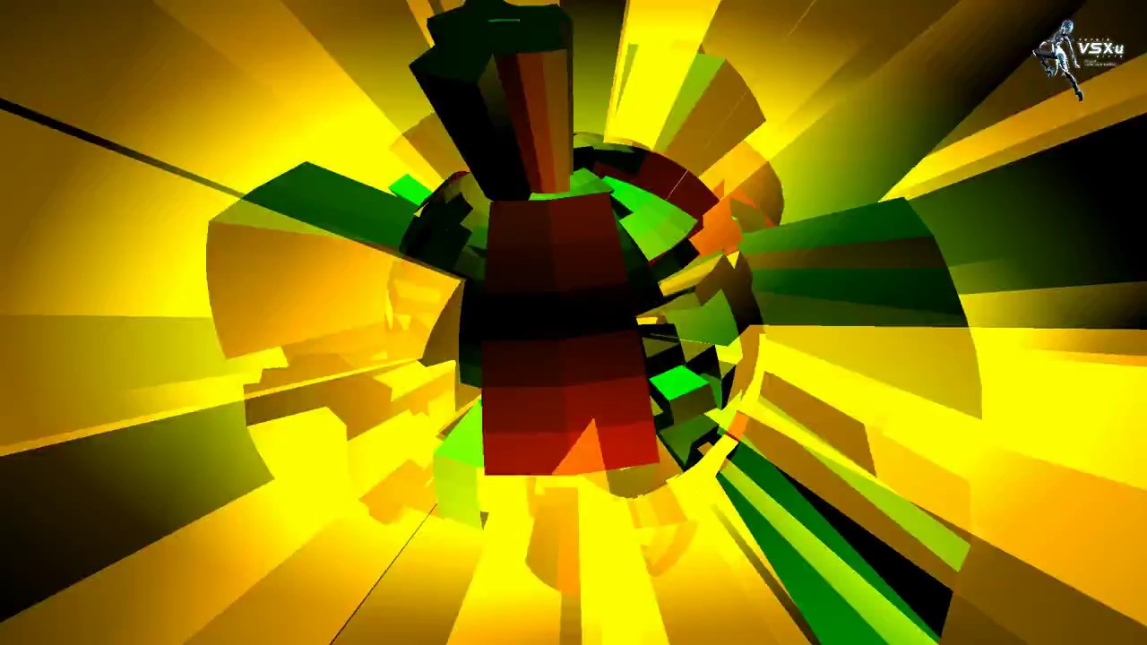 VSXu Audio Visualizer - Second Test