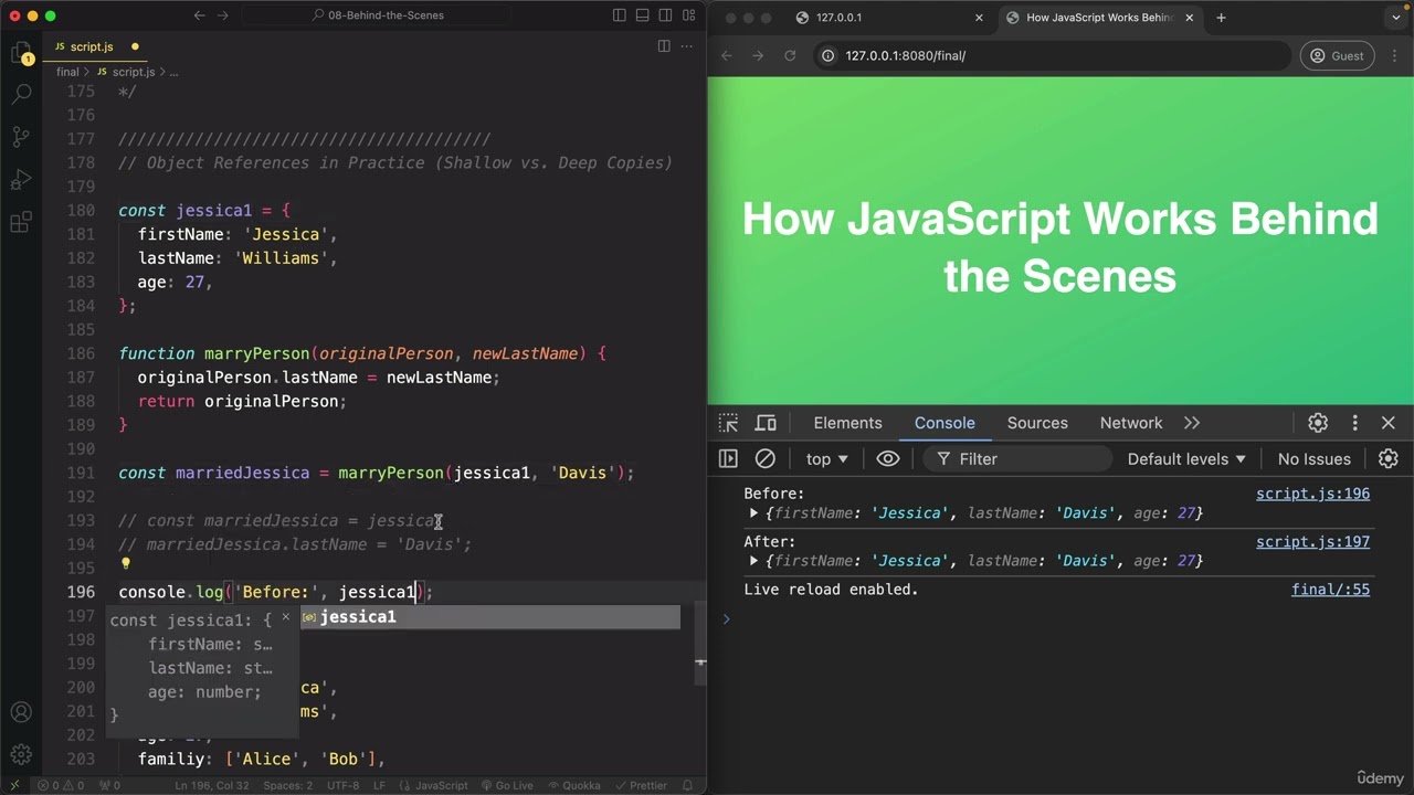 104   Object References in Practice Shallow vs  Deep Copies