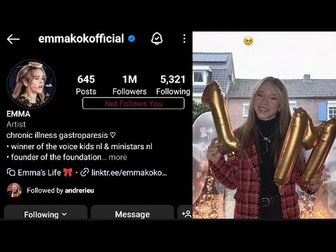 Emma Kok Hit 1 Million Followers On Instagram Account Her Excitement And Happiness