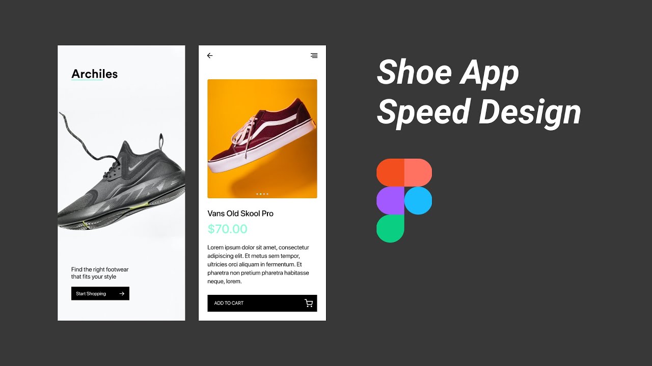 Shoe App Design In Figma(Speed Design)