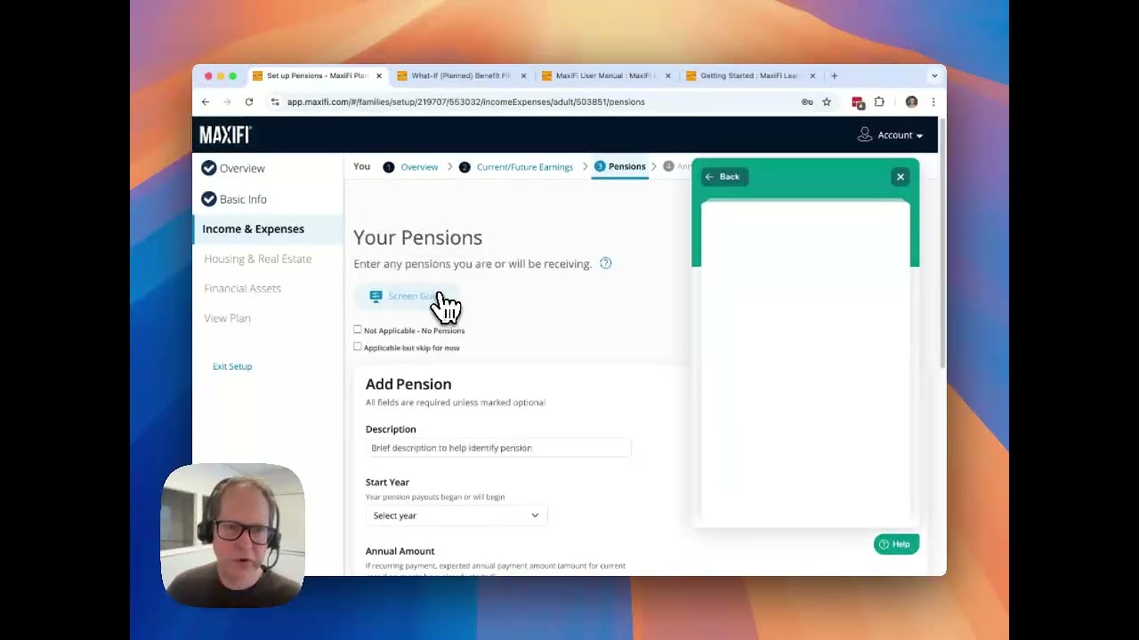 MaxiFi Getting Started: Create Your Family