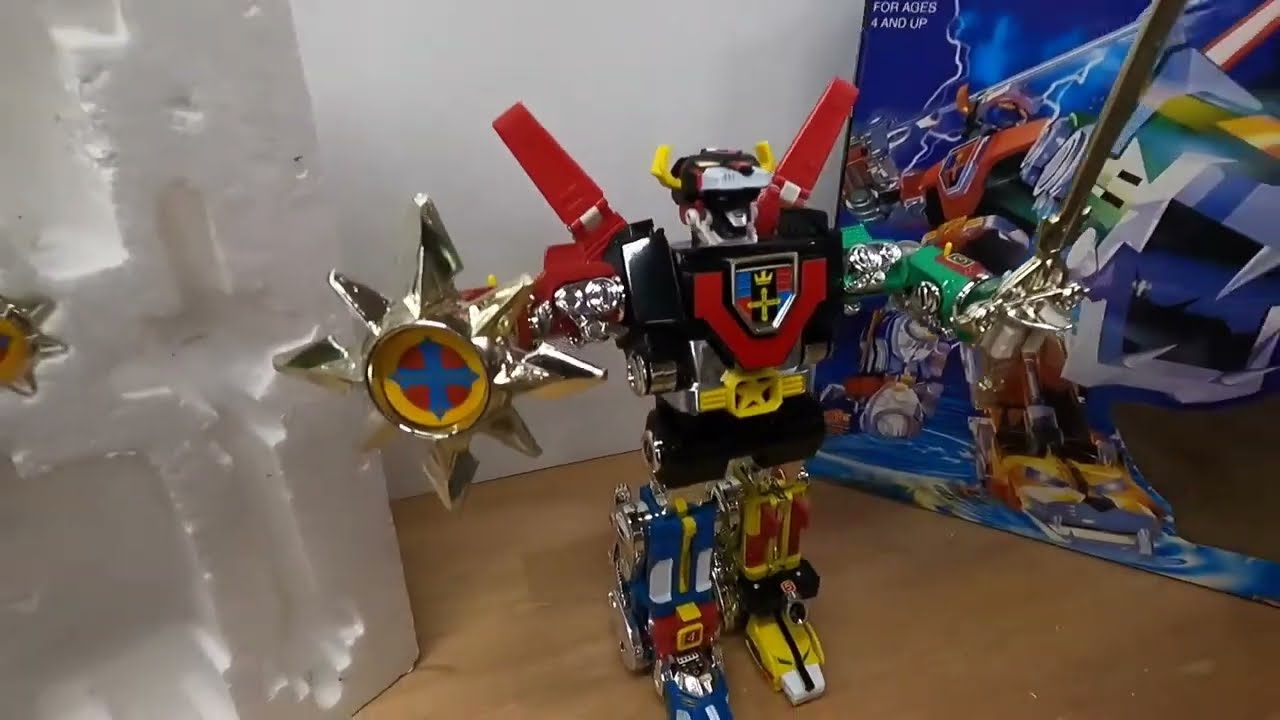 1997 Trendmasters Voltron Lion Force Die-Cast Metal 5-Lion Set Demo