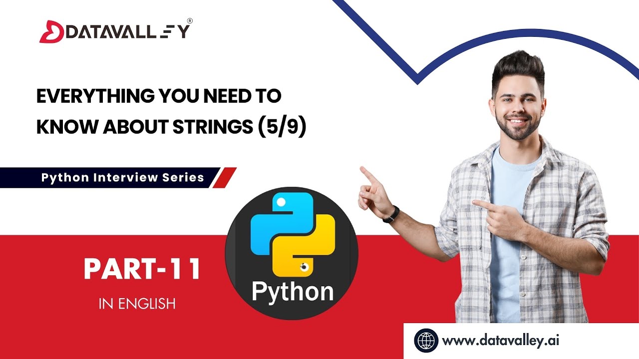 Python Interview Series | Part 11 | Essential String Methods: istitle, zfill, center, ljust, rjust.