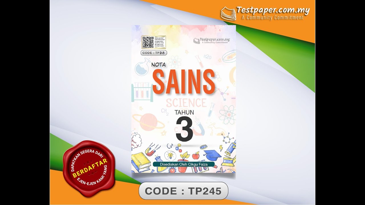 TAHUN 3: MODUL PANDUAN NOTA SAINS KSSR SEMAKAN DWIBAHASA (DLP)