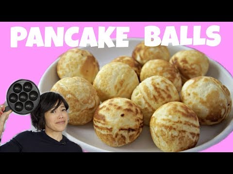 ÆBLESKIVER Danish PANCAKE BALLS | Recipe & Gadget test