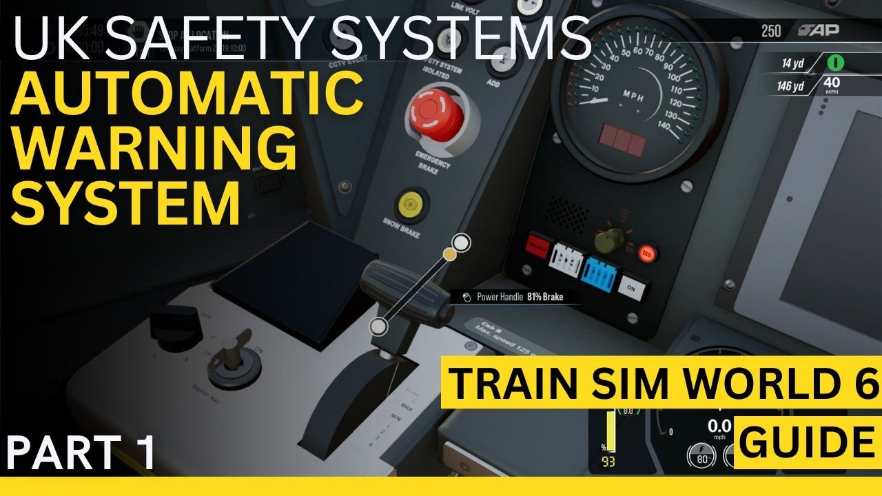 Train Sim World 6 AWS Tutorial | Master the Automatic Warning System for Better Driving - Part 1