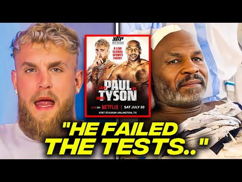 Jake Paul RESPONDS To Mike Tyson CANCELLED Fight After FAILED Test..