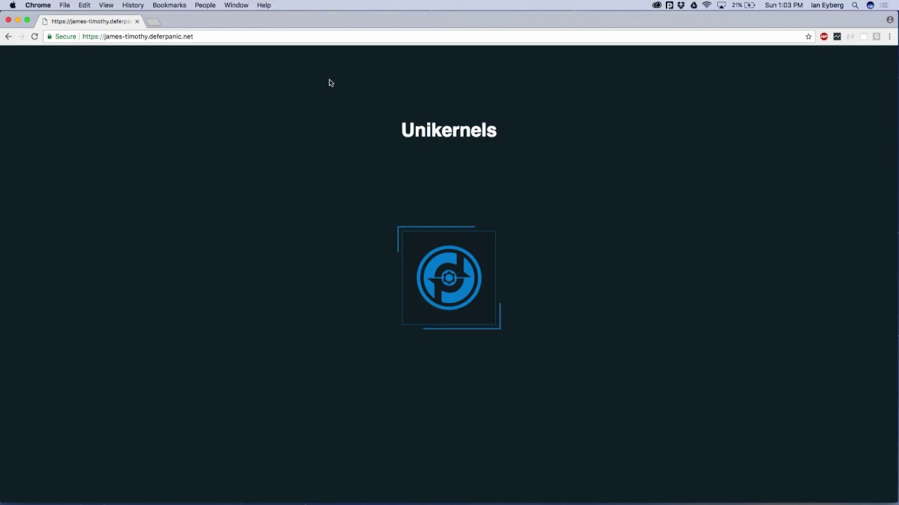 Unikernels in Less Than a Minute