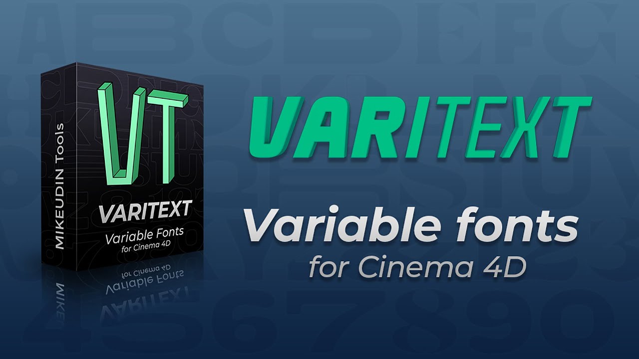VariText for Cinema 4D