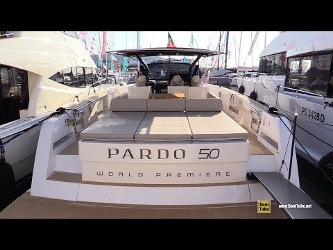 2019 Pardo Yachts 50 - Deck and Interior Walkaround - 2018 Cannes Yachting Festival