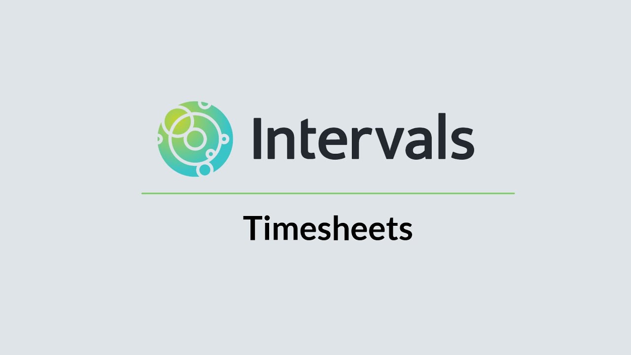 Timesheets | An introduction and advanced features