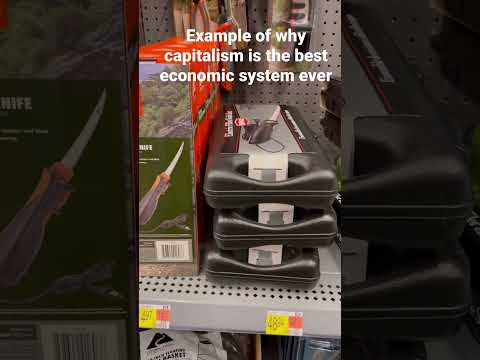 Real life example of why capitalism is the best economic system ever.