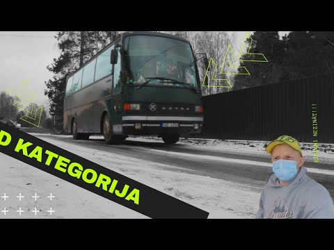 Kā man braucās ar autobusu... D kategorija | CSDD eksāmens