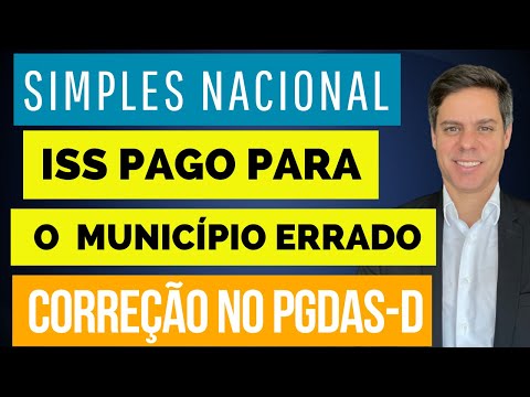 Simples Nacional - PGDAS-D  [ ISS Pago para outro município]