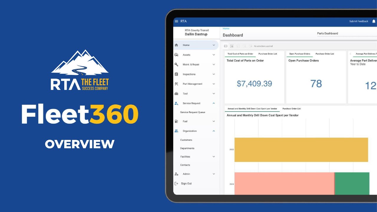 RTA Fleet360 Overview: An Inside Look at Fleet Management Information Software