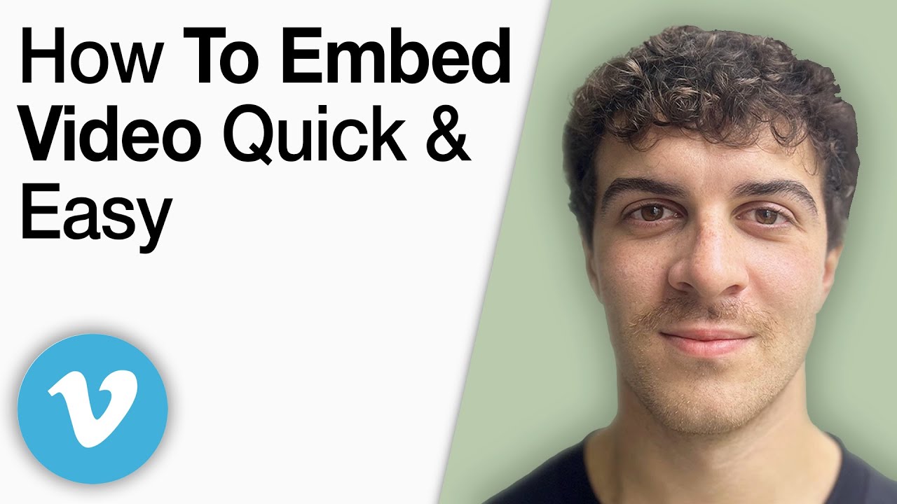 How to Embed a Vimeo Video - Quick and Easy [2025 Full Guide]